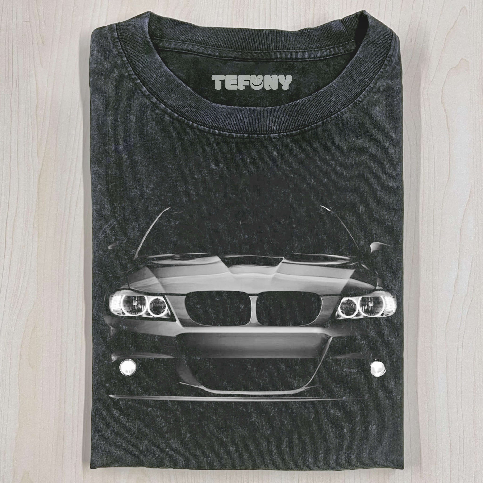 BIMMER E92 M3 T-SHIRT BLUE ANGEL EYES OSS HEADLIGHTS GLOW
